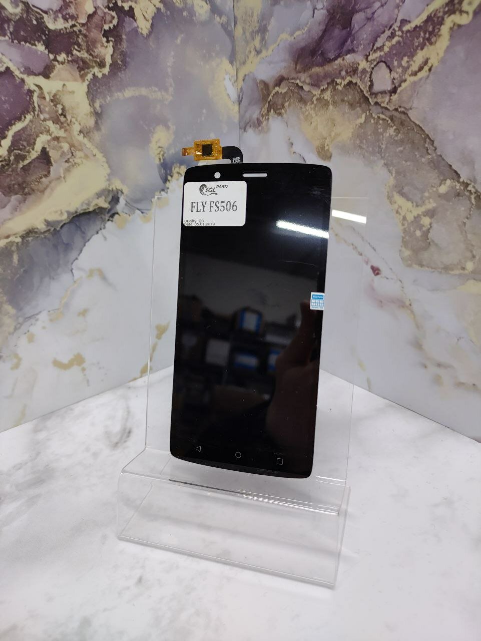 LCD Дисплей + TP тачскрин для Fly FS506 5" Черный, уценка