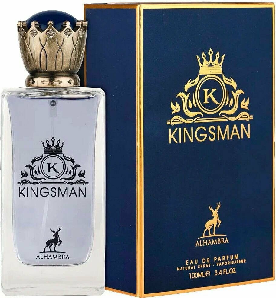 Парфюмерная вода Maison Alhambra "KINGSMAN", мужская, фужерный аромат, 100мл