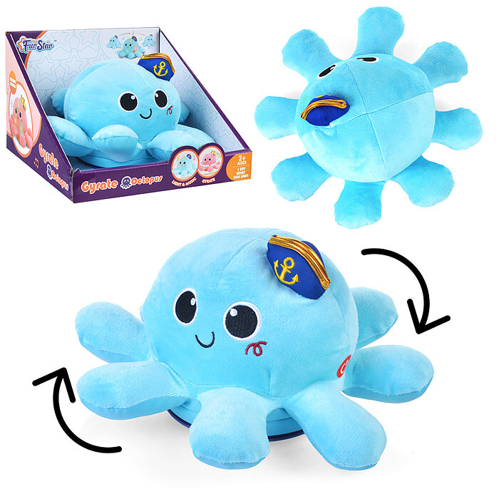 Игрушка Осьминог T899 со светом и музыкой, в коробке