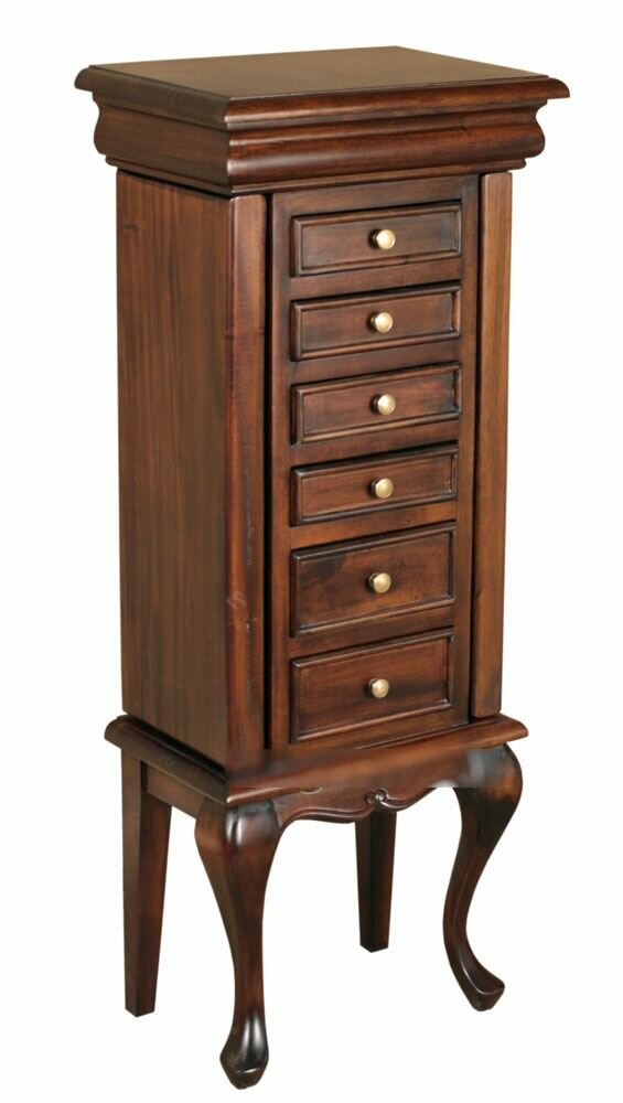 Комод для украшений BCD 500/JWB07 Индонезия из массива красного дерева 40х30х105см