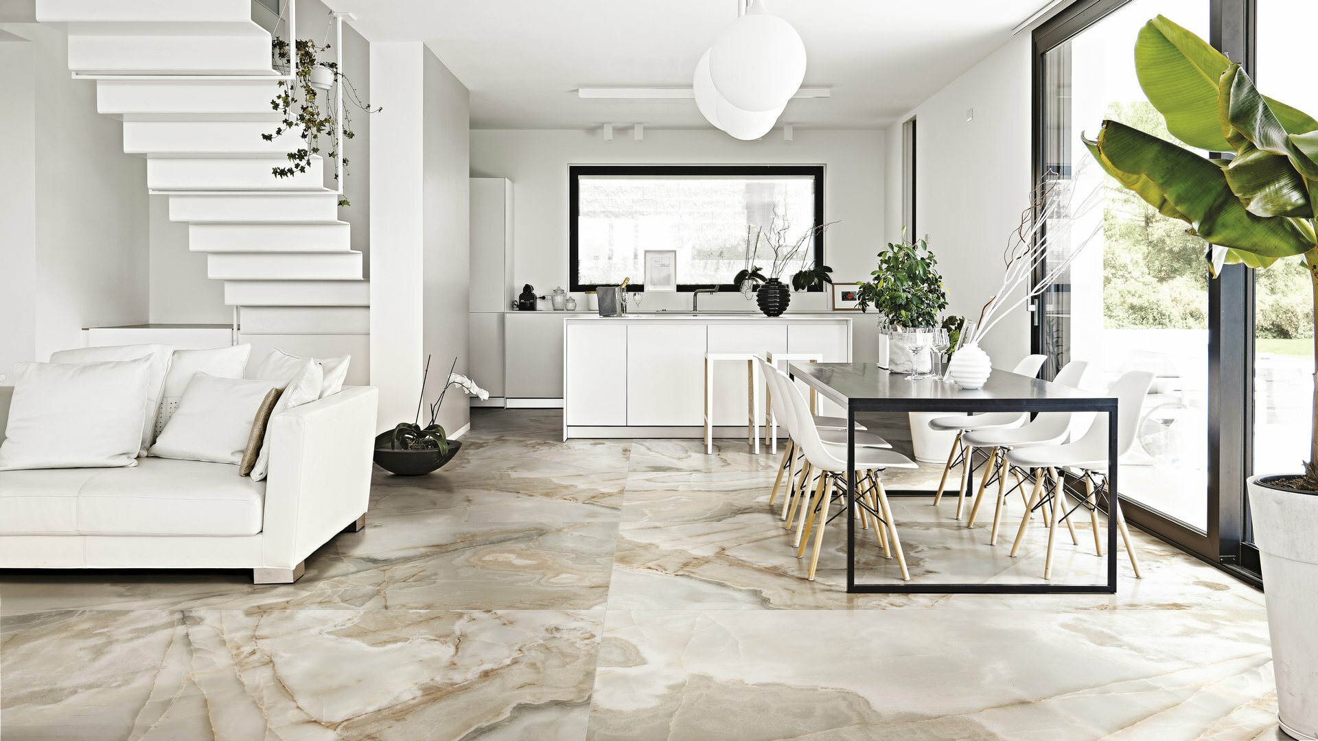 Керамогранит Rex Reves De Rex Noisette Glossy 60x120 769818 мрамор гладкая, глянцевая Глазурованная, морозостойкая