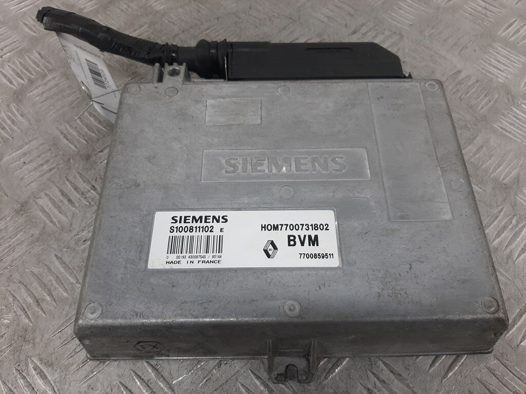 Блок управления двигателем Renault 19 7700731802 арт. 1724509