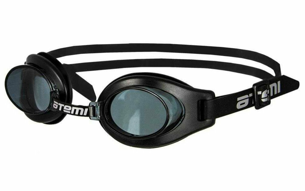 Очки плавательные детские Atemi PVC/силикон (черн) S104