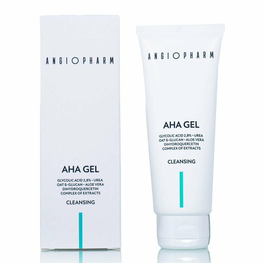 Angiopharm AHA Gel Очищающий A. H. A-гель, 75 МЛ