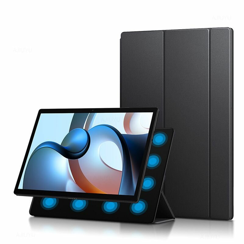 Чехол MyPads для планшетного компьютера Xiaomi Book S 12.4" с функцией трансформации в подставку, магнитным и водонепроницаемым покрытием