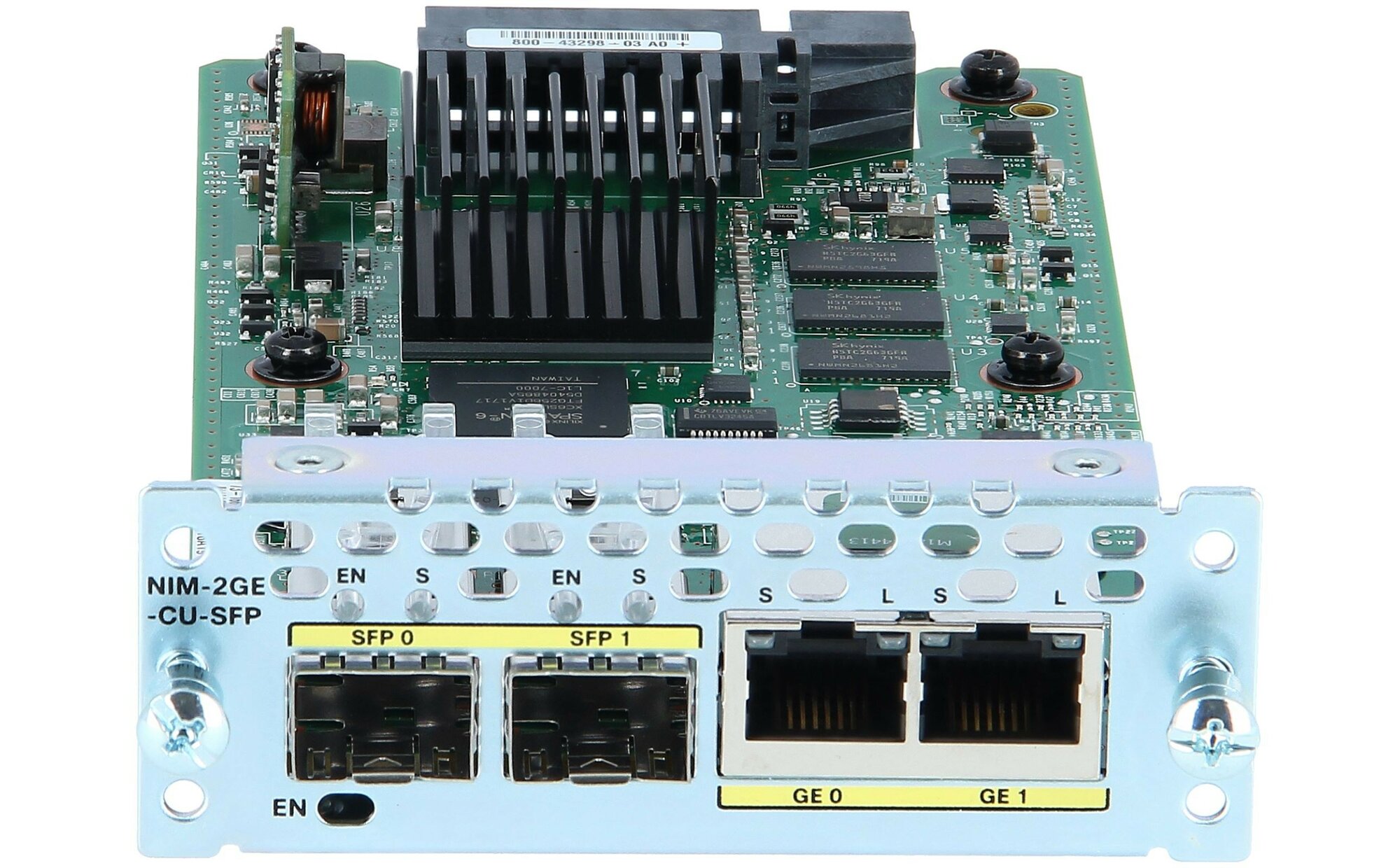 Модуль Cisco NIM-2GE-CU-SFP 2 x GE/SFP 1000 Мбит/с