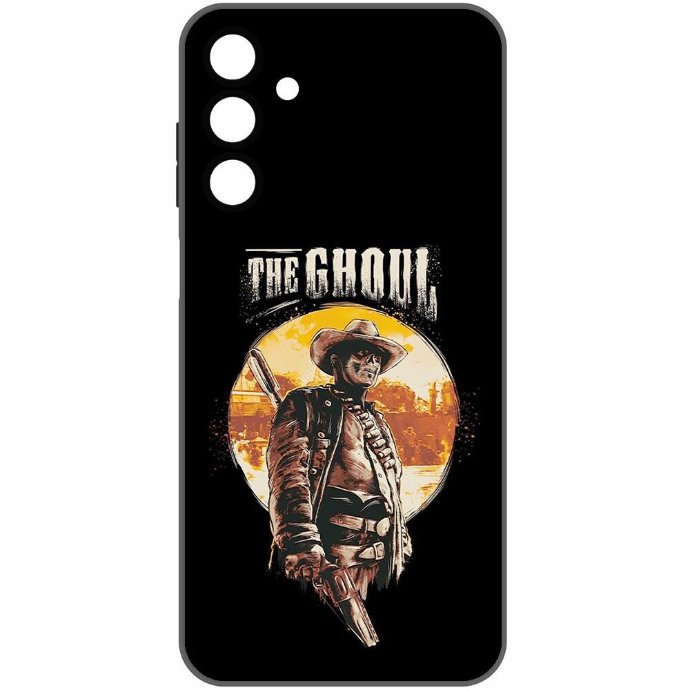 Чехол-накладка Krutoff Soft Case Фоллаут (Fallout) - Гуль для Samsung Galaxy A25 5G (A256) черный
