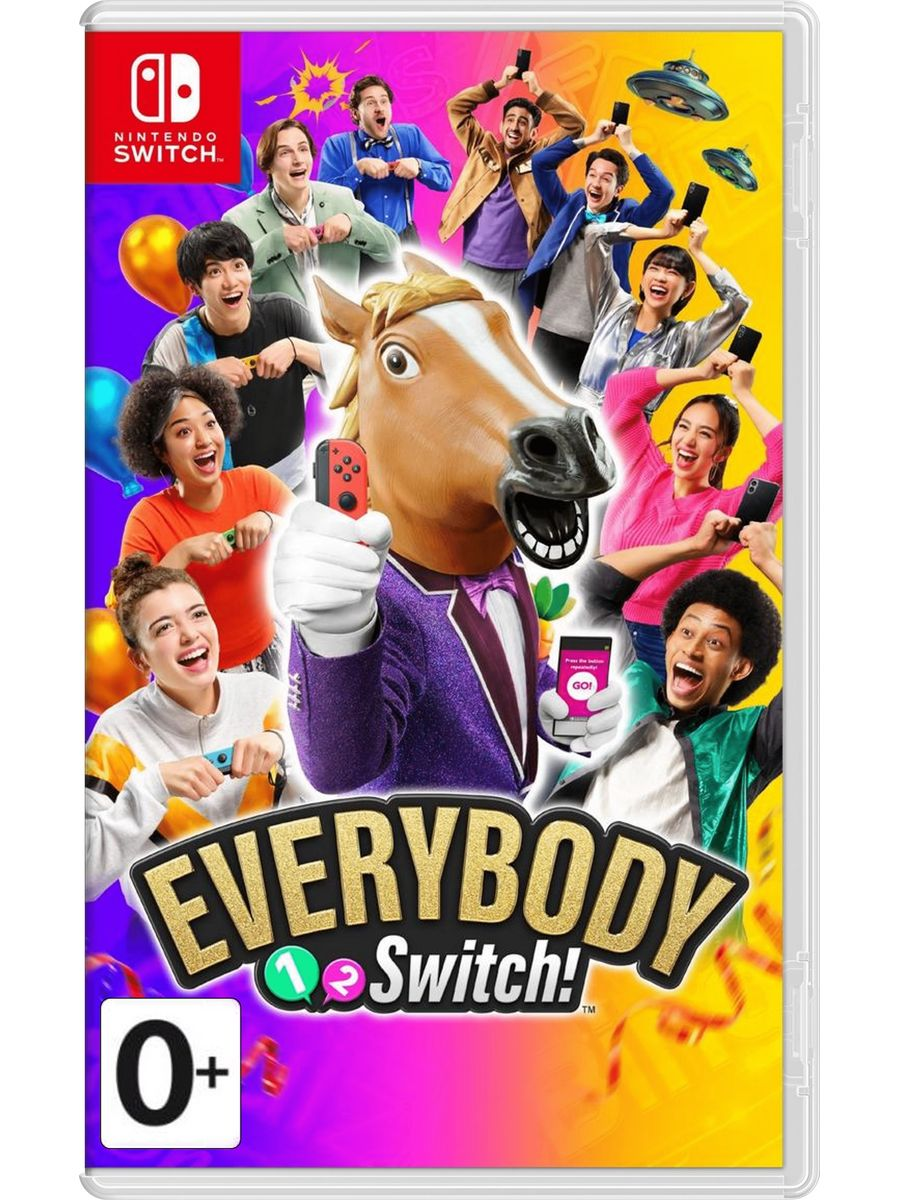 Видеоигра Everybody 1-2-Switch! для Nintendo Switch (русские субтитры)