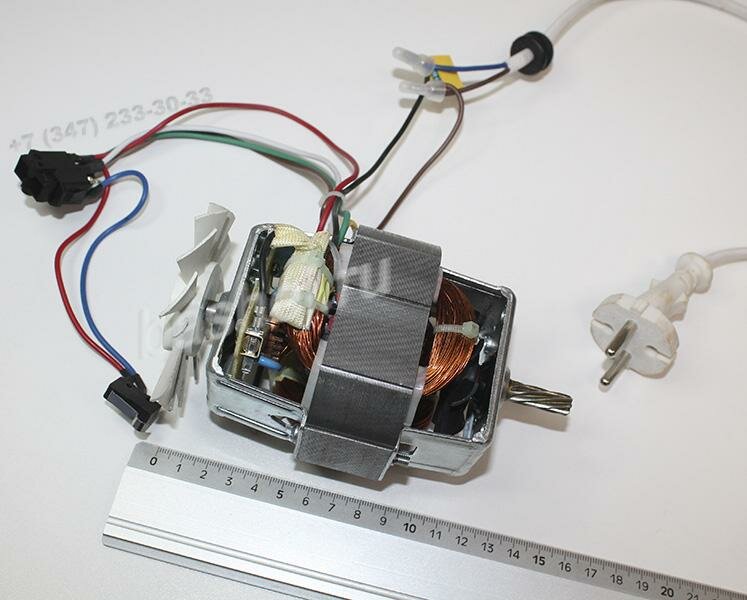 Электродвигатель для мясорубки Vitek, Elenberg KDAH30-23 300W, 220V