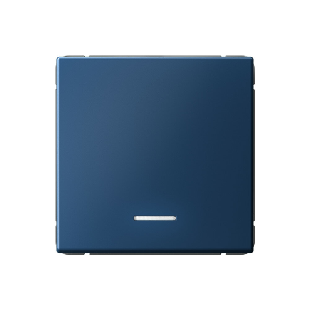 ARTGALLERY 1-клавишный выключатель с подсветкой, 10АХ, механизм, быстрозажимные клеммы, аквамарин Systeme Electric GAL001113S