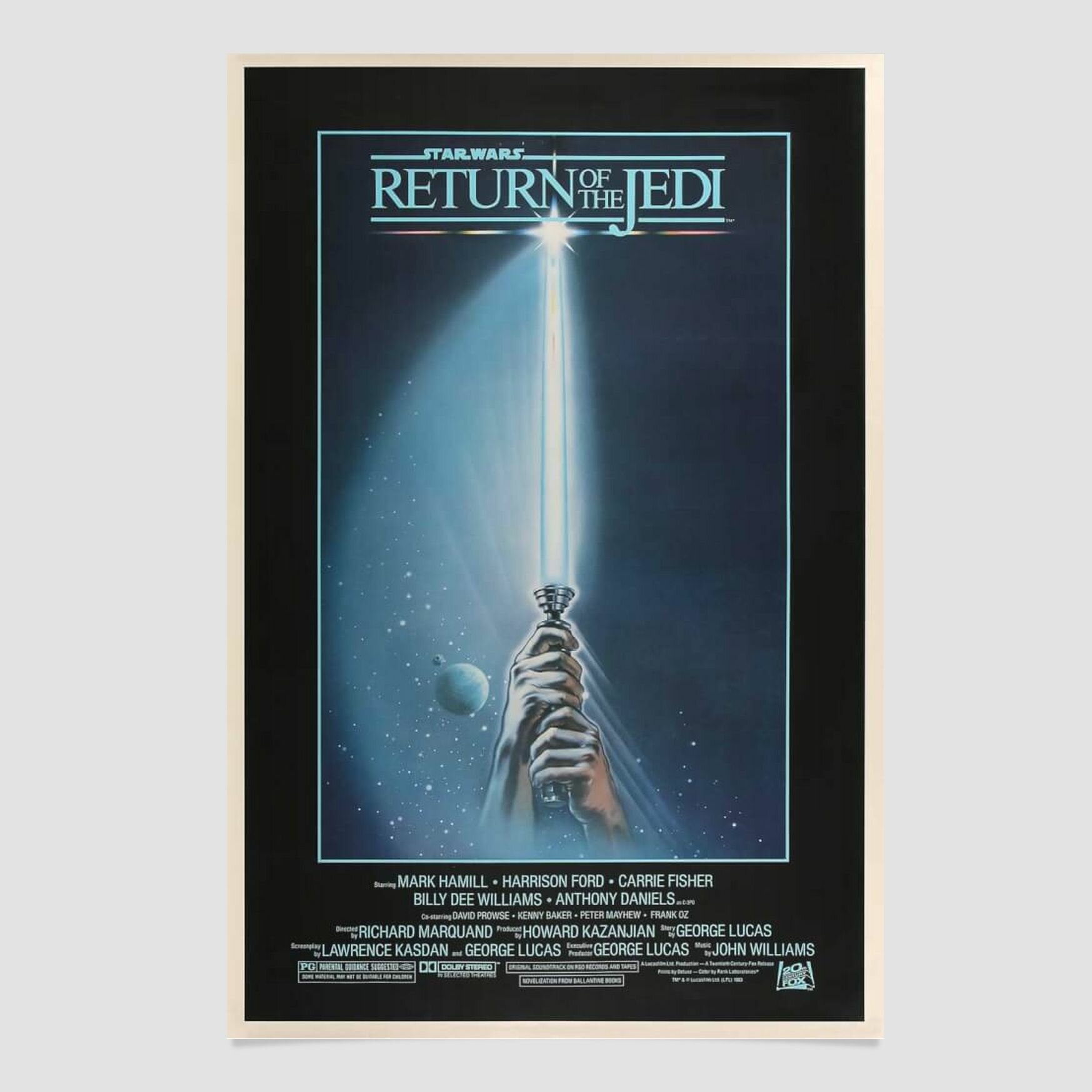 Постер (плакат) Звёздные Войны: Эпизод 6 Возвращение Джедая 40x60 см. от Poster4me