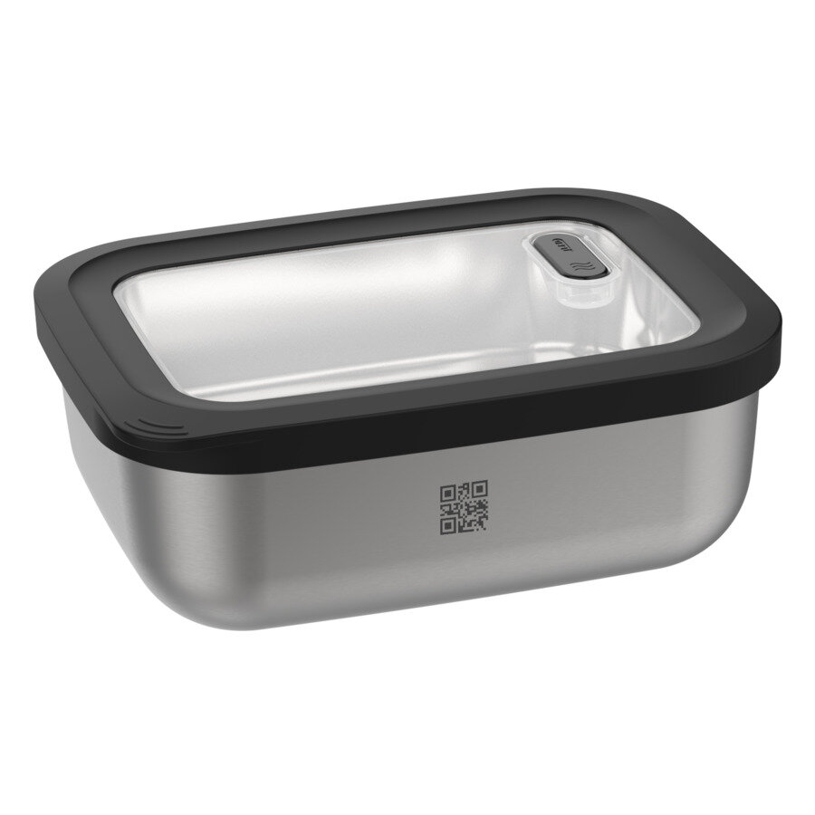 Контейнер для СВЧ прямоугольный Gefu Provido 600 мл, -20°С+300°С, сталь нержавеющая