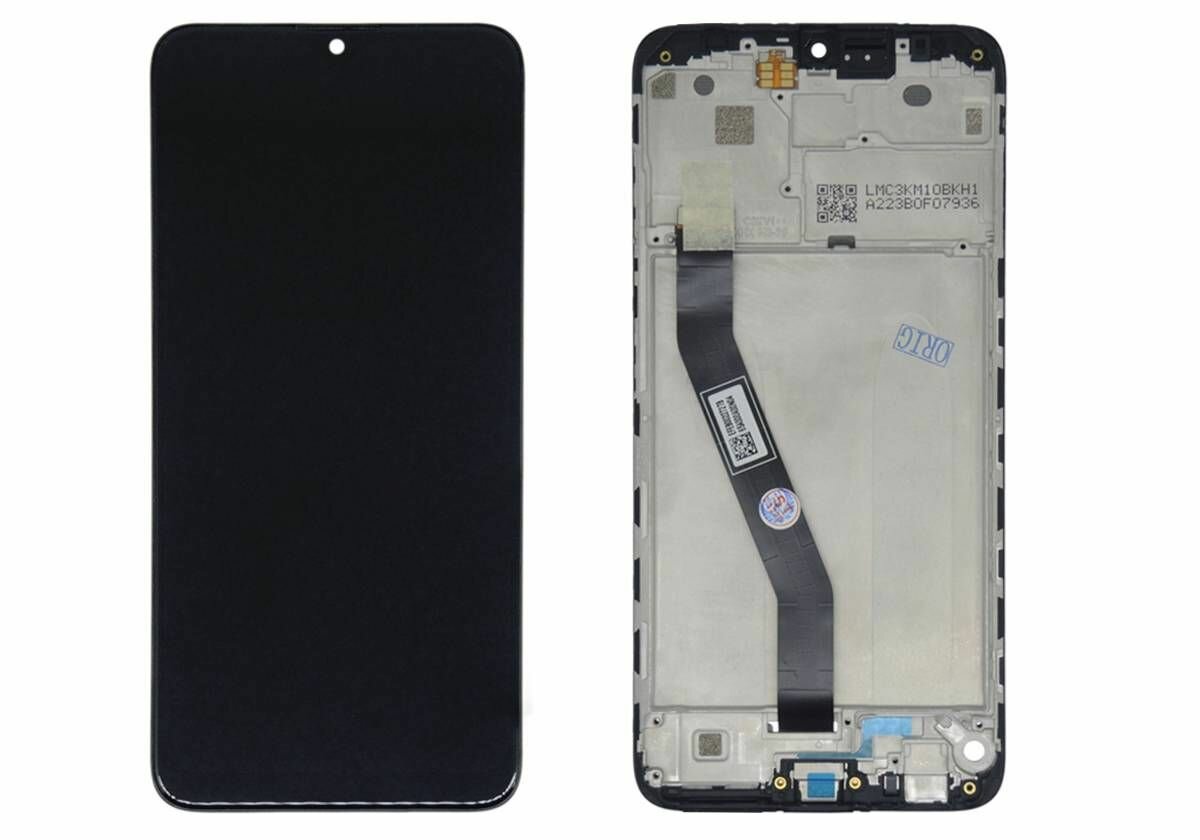 Дисплей для Xiaomi Redmi 8 (M1908C3IG) в рамке (черный)