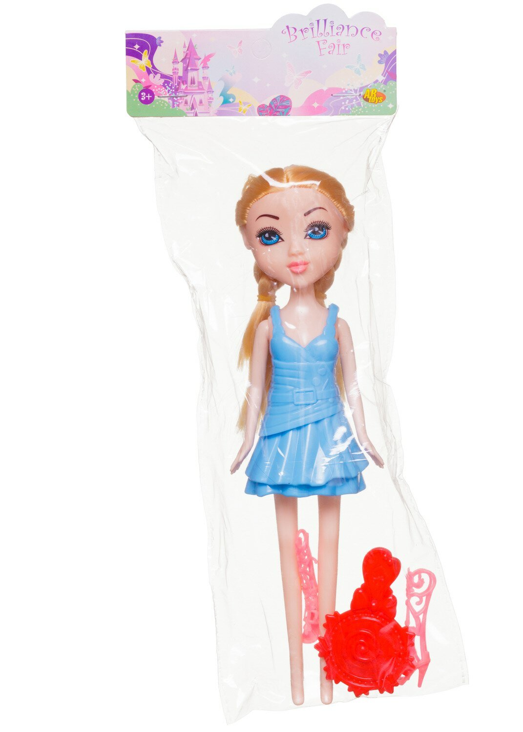 Кукла модельная Abtoys Brilliance Fair высота 18 см