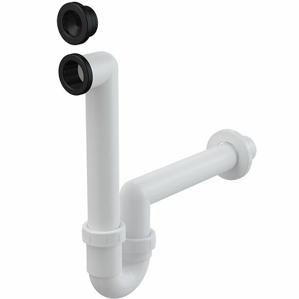 Сифон для сбора конденсата Alcaplast AKS2 Белый, современный стиль