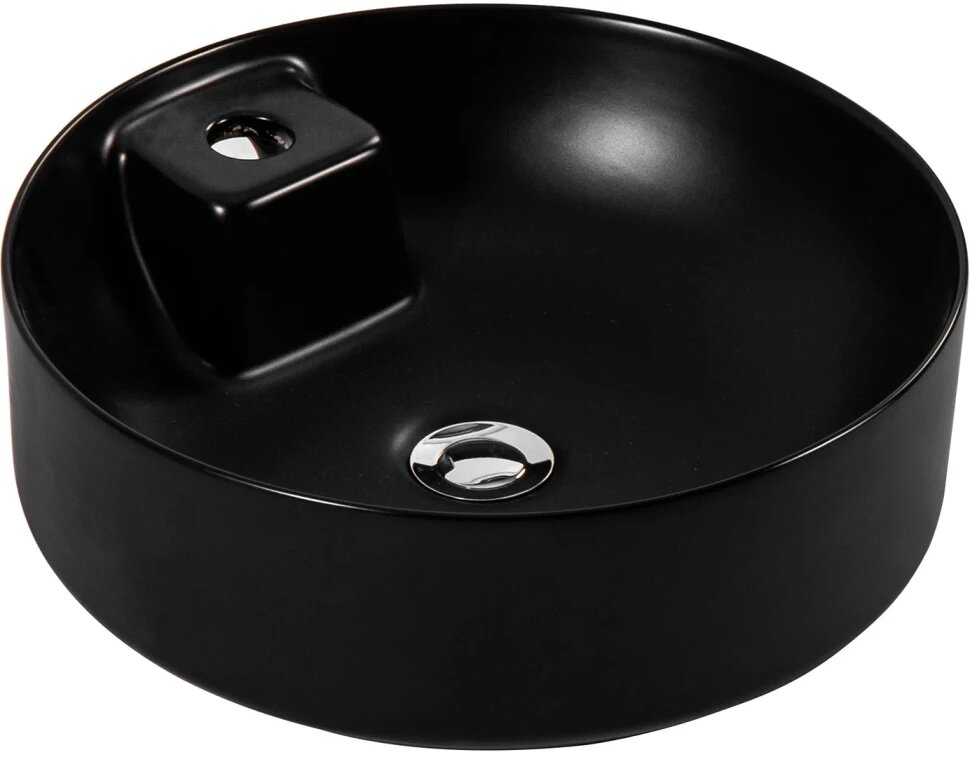Раковина-чаша Aquatek Европа AQ5212-MB 40,5x40,5 см, накладная, черный матовый