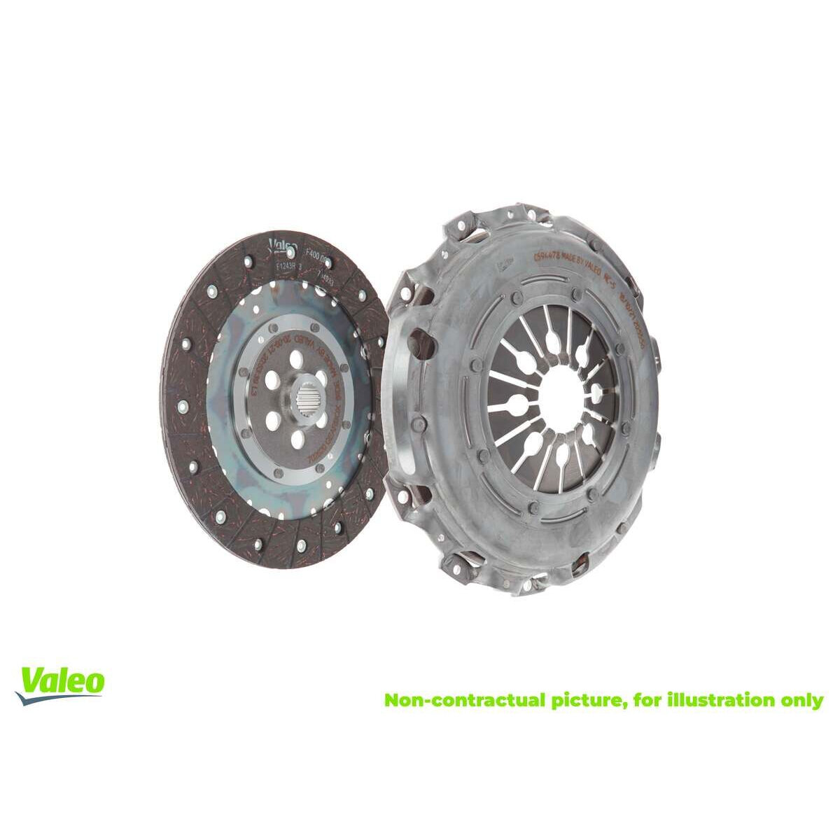 Комплект сцепления для автомобиля Volvo Ford, VALEO 826935 (1 шт.)