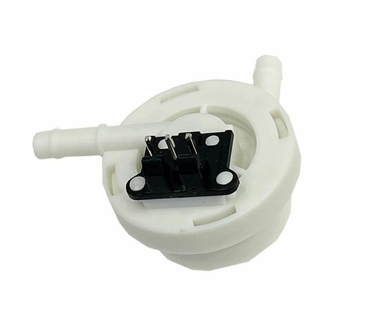 Счетчик воды (флоуметр) для кофемашин, вход-выход под 90C, отв. 1,2 мм