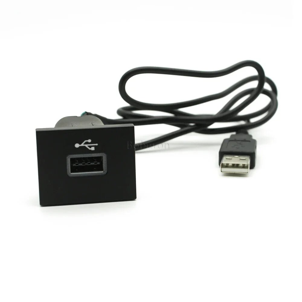 1 шт. автомобильный черный/серебристый USB-адаптер для входа аудио радио U-диск флэш-разъем интерфейсный кабель для Ford Focus 2 Mk2 2009-2011 Black