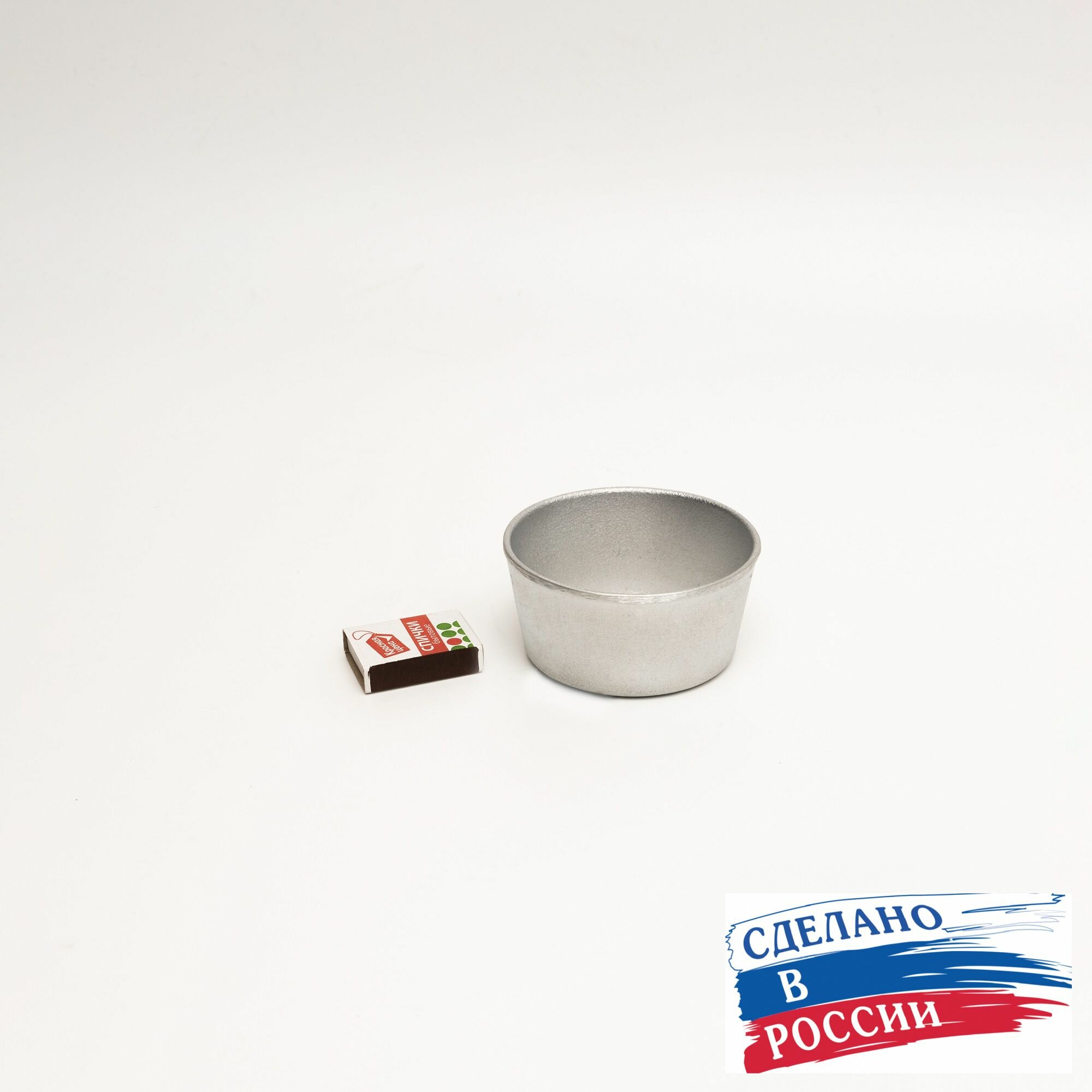 Форма для маффинов 7.5х3.5 см (литой алюминий, Россия)