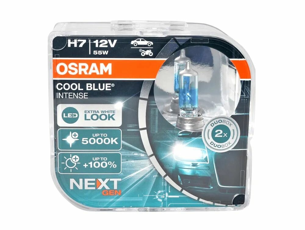 Автолампа OSRAM O-64210NH2(EURO) H7, 55 Вт, PX26d+130% NIGHT HYPER, 12V
