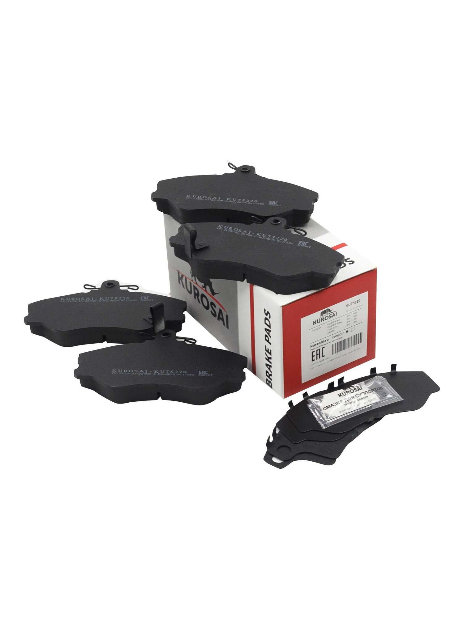 Тормозные колодки передние Hyundai Porter 1994-2004, H100 II (P) 1994-2000, GRACE 1997-2004