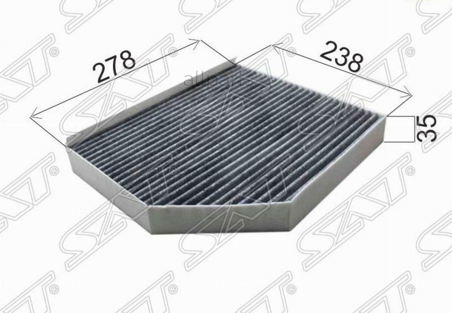 SAT ST-8K0 819 439B Фильтр салонный Audi A4 00-15 / A5 07-16