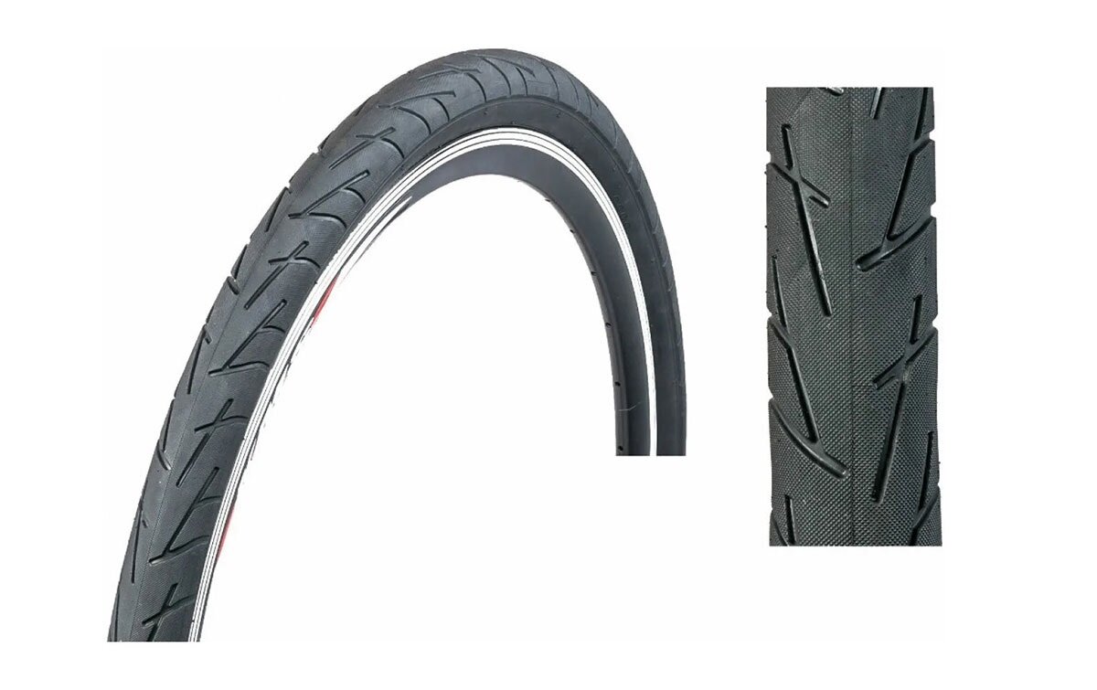 Покрышка CHAO YANG 27.5"х 2.10 (52-584) H-5207, слик, черная