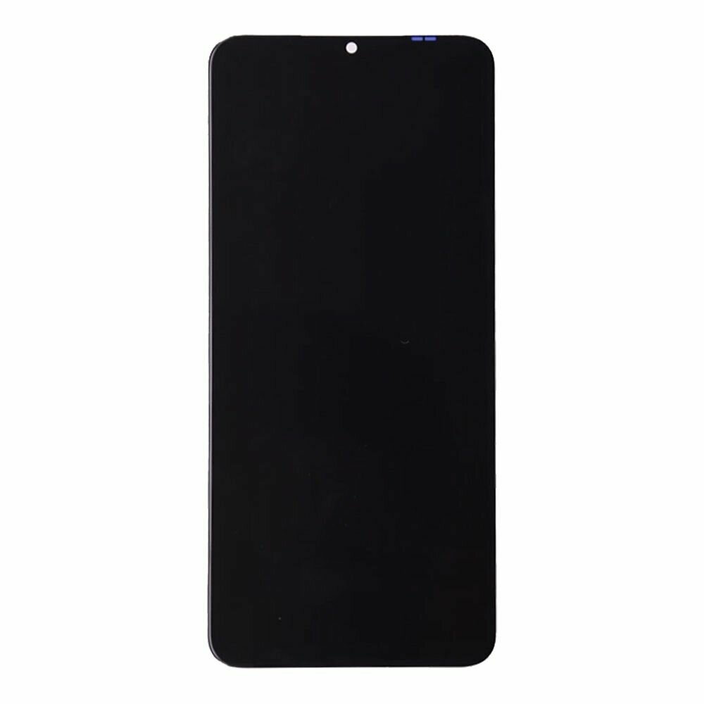 LCD дисплей для Samsung Galaxy A22 SM-A225 GH82-25944A в рамке (черный)
