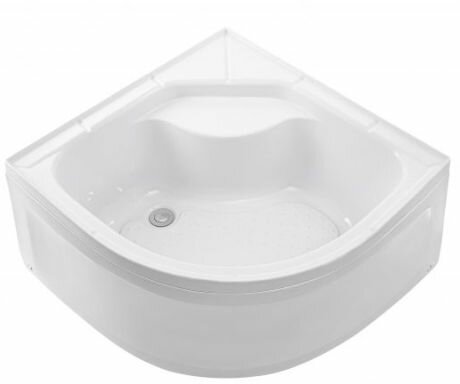 Поддон акриловый River Wemor 110х110 полукруглый, глубокий