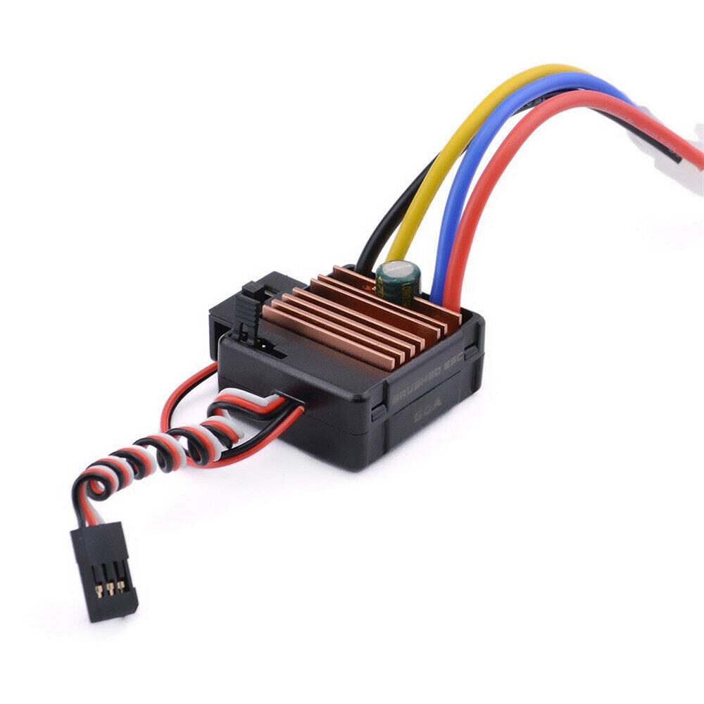 Регулятор оборотов SURPASS HOBBY ESC 60A RC р/у модель авто регулятор скорости