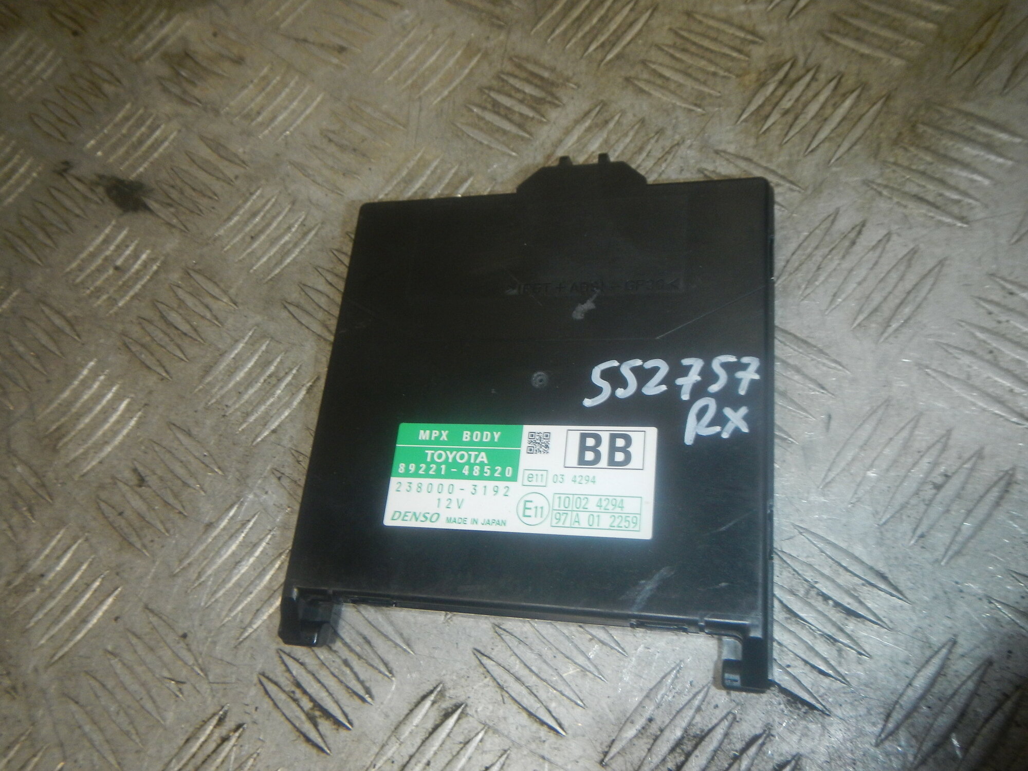 Б/У Блок электронный, Lexus (Лексус)-RX (09-15) LEXUS RX (09-15) Без видимых повреждений. 552757 TOYOTA арт. 8922148520