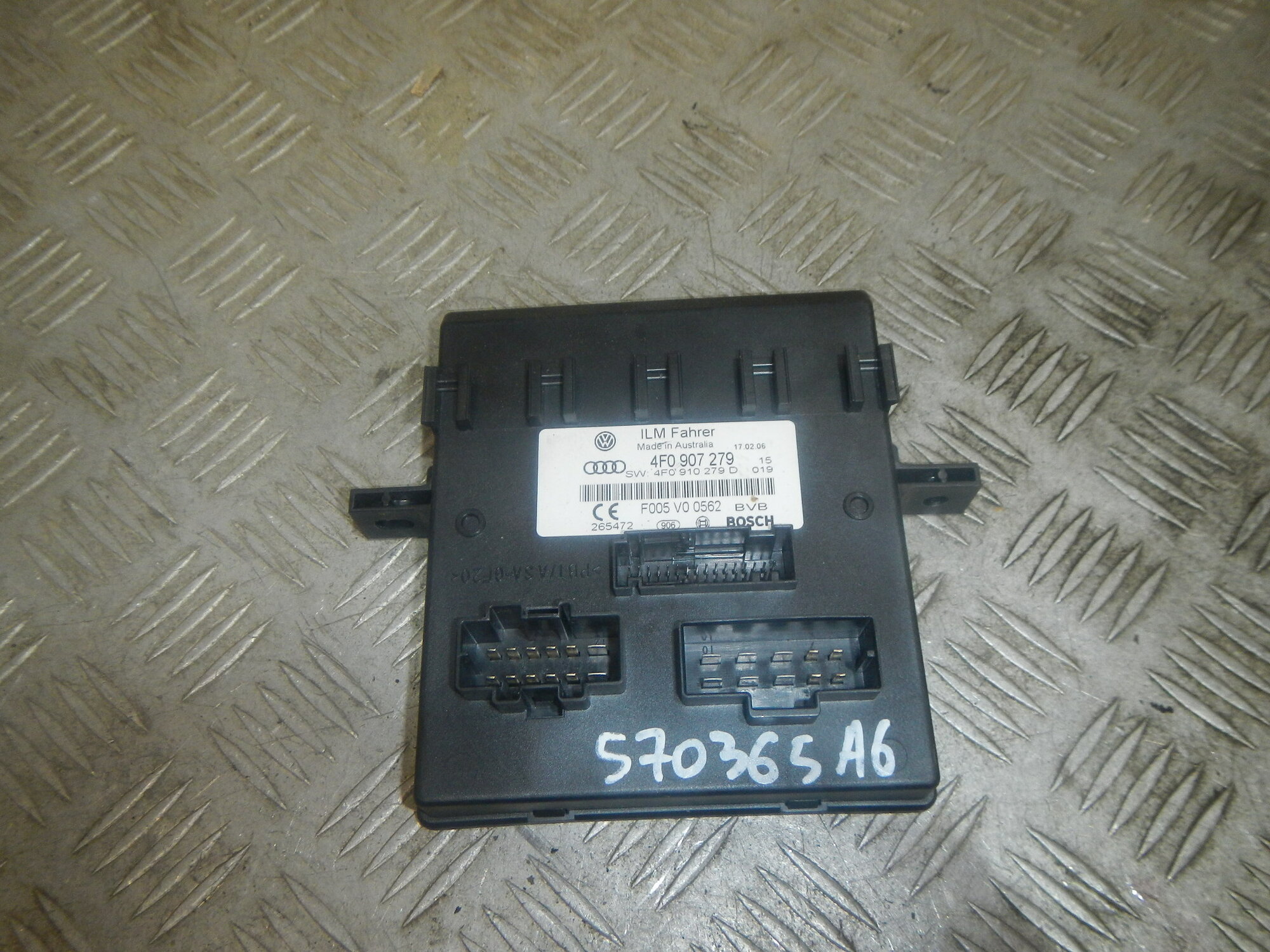 Б/У Блок электронный, Audi (Ауди)-A6 (C6) (05-11) AUDI A6 (C6) (05-11) Без видимых повреждений. 570365 VAG арт. 4F0907279