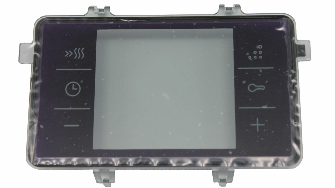 Стекло часов духовки Bosch 645244