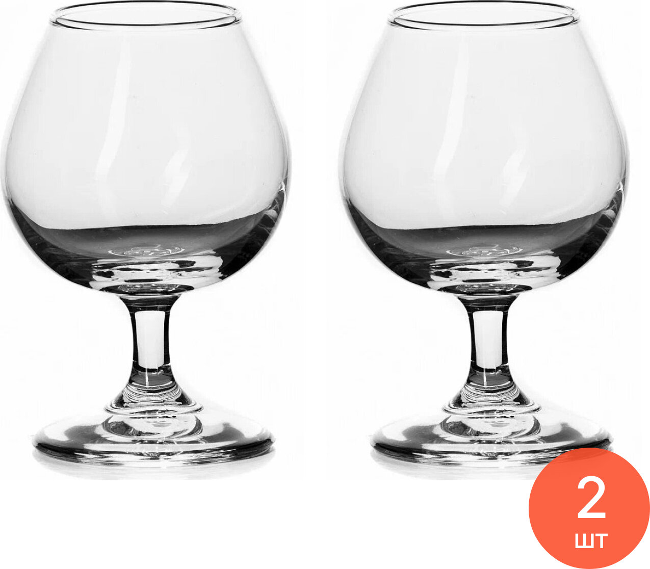 Фужеры для вина Pasabahce / Пашабахче Charante стекло прозрачный 175мл 6 предметов / набор бокалов (комплект из 2 шт)