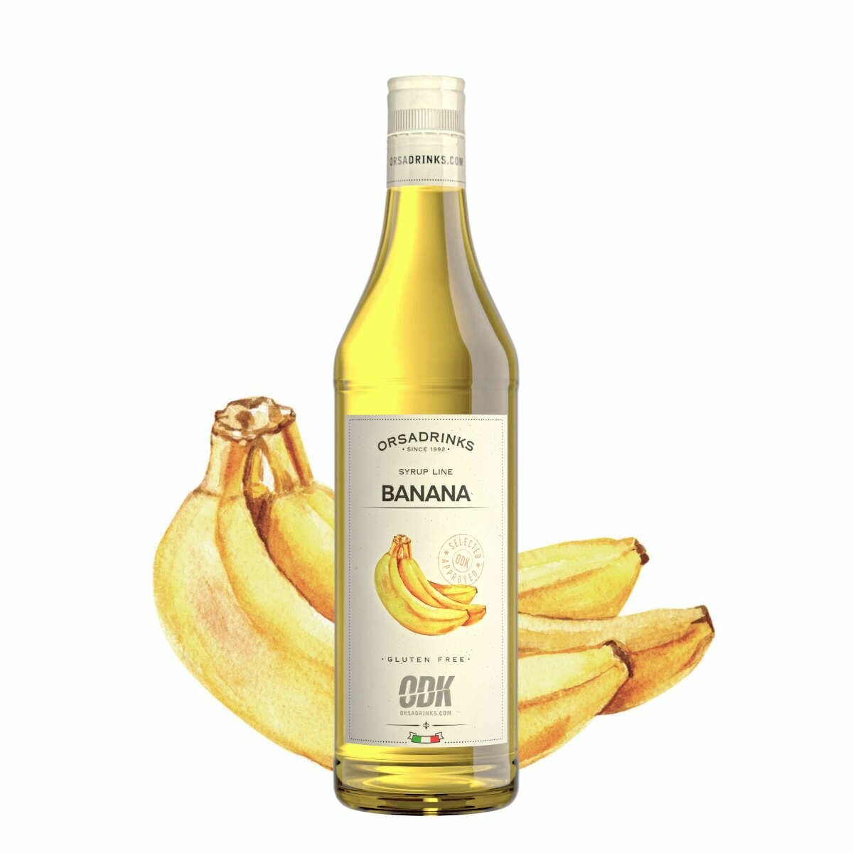 Сироп "Желтый Банан" ODK; стекло; 0,75л.