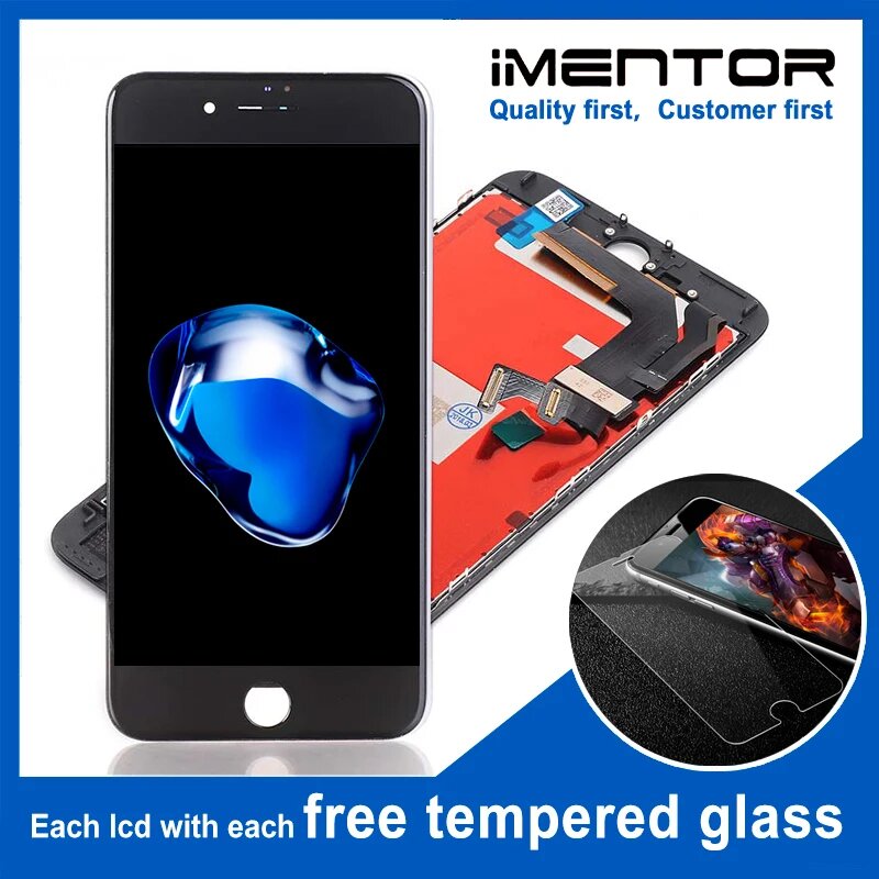 1 шт, класс AAA +++, сменный сенсорный экран и дигитайзер в сборе, ЖК-дисплей для iPhone SE 2022 5S 6 6S 7 8 Plus, дисплей 8G SE2020 BLACK