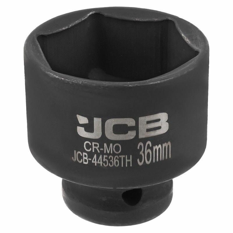 Головка ударная JCB 36 мм посадочный квадрат 1/2" (6-ти гранная)