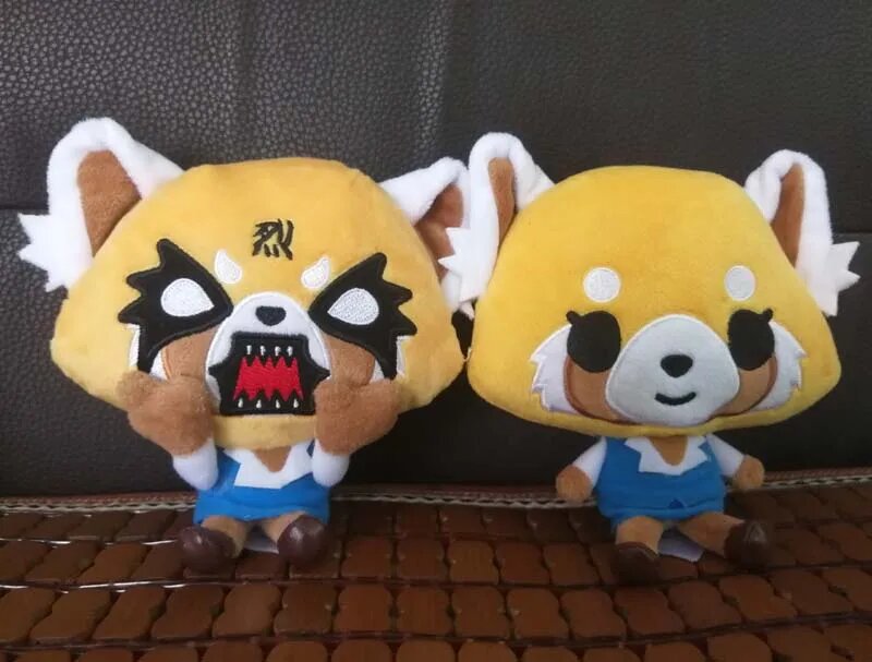 Мягкая игрушка Aggretsuko, 2шт, цвет 2PCS