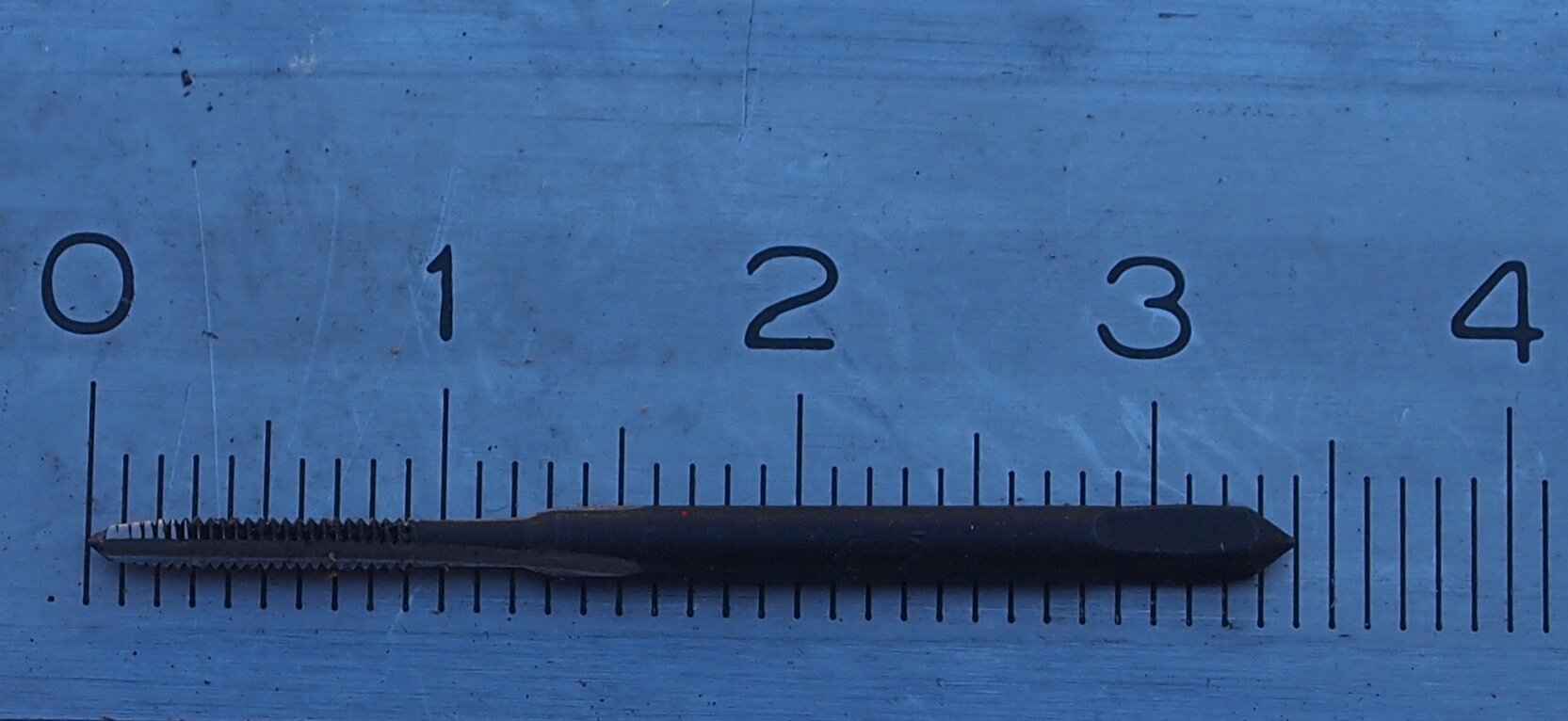 Метчик М 1,6 ручной , сквозной (10шт.)