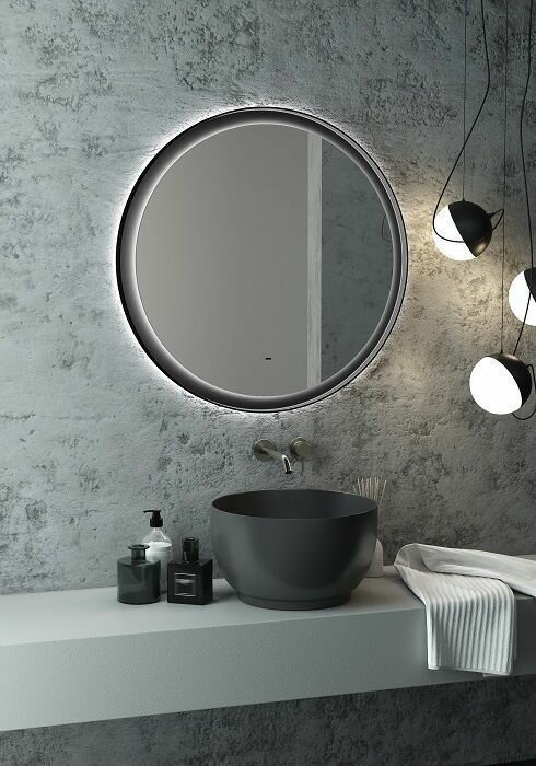 Зеркало с подсветкой Art&Max Napoli AM-Nap-800-DS-F