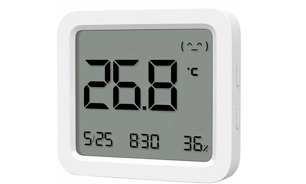 Метеостанция Xiaomi Mijia Intelligent Thermometer 3 MJWSD05MMC (белый)