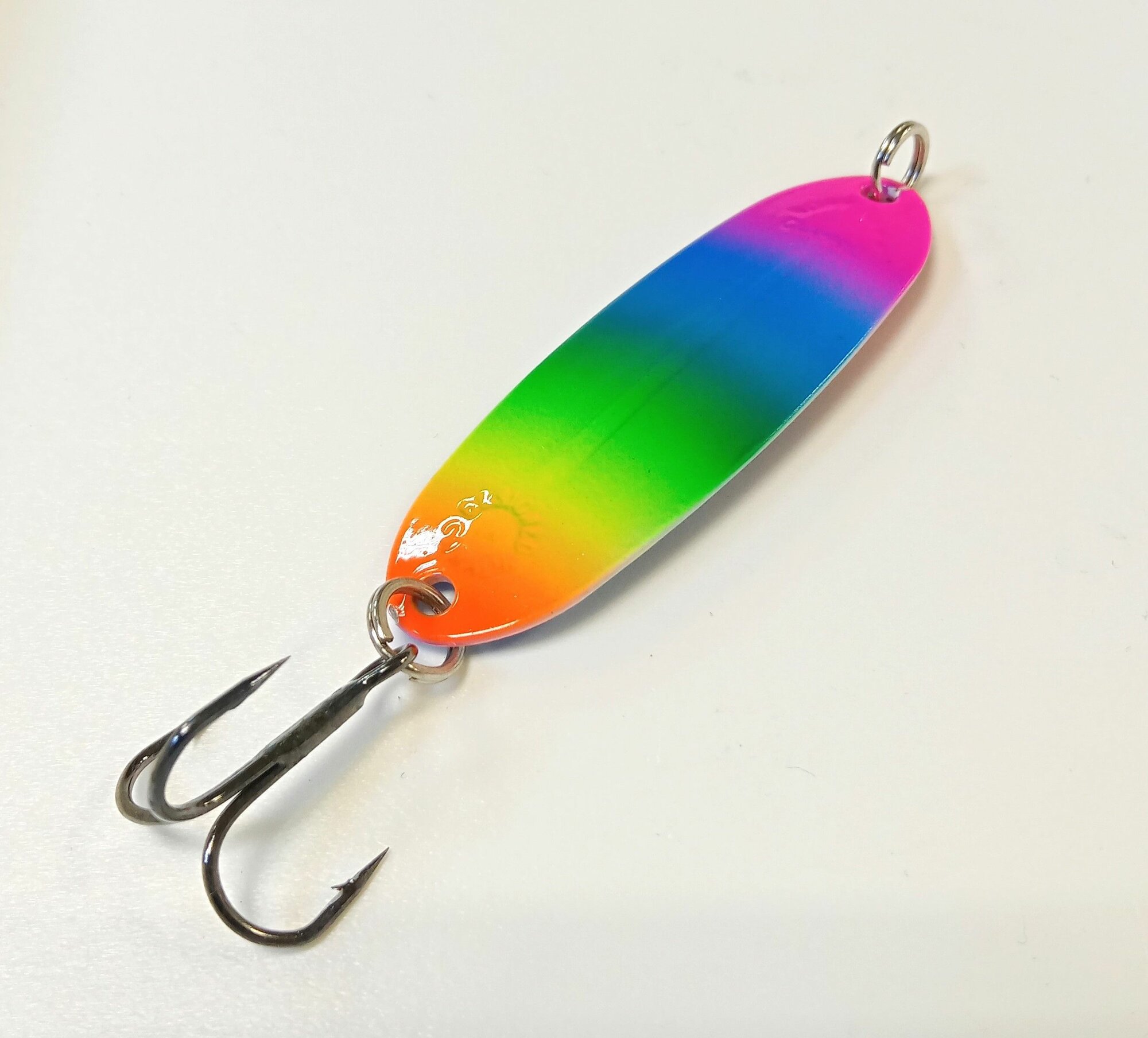 Блесна колеблющаяся Wabler (аналог Williams), Rosy Down, 55 мм, 7 г, всесезонная приманка для форели, щуки и хищной рыбы