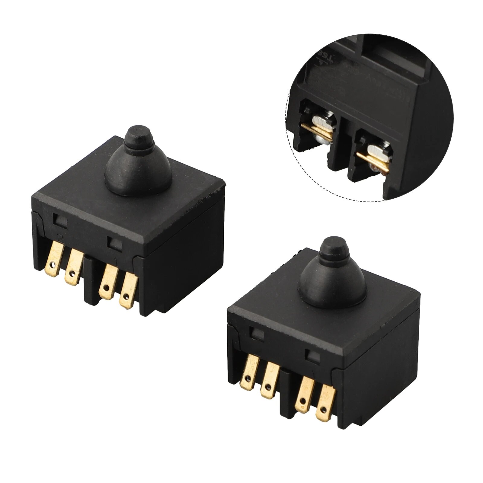 2 шт. кнопочный переключатель для угловой шлифовальной машины 100 полировщик 4 "угловая шлифовальная машина аксессуары для электроинструментов