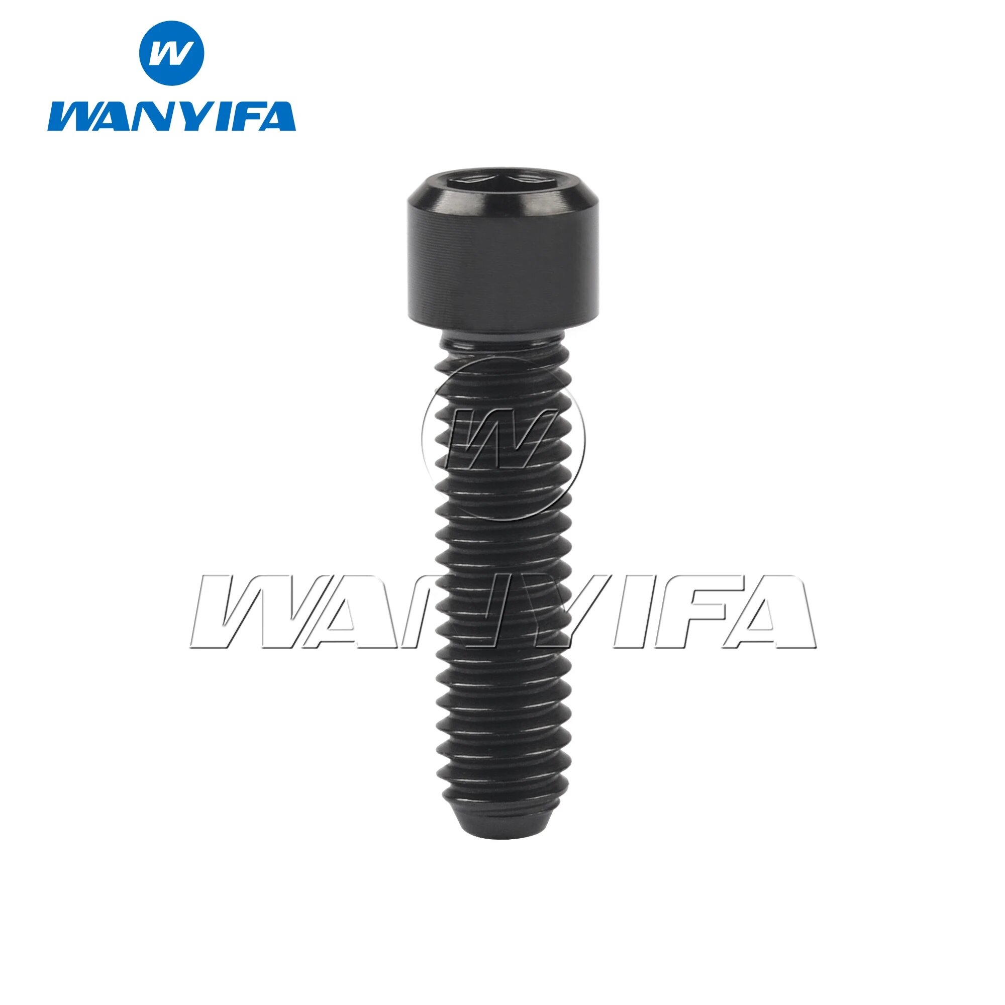 Wanyifa титановый болт M4 x 10 13,5 15 20 25 мм для велосипедного переключателя черный, 15 мм