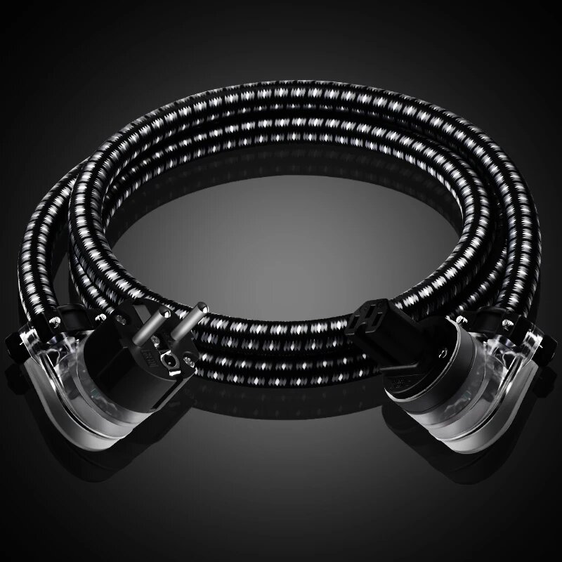 ATAUDIO HiFi 6N OFC кабель питания EU, 1 м