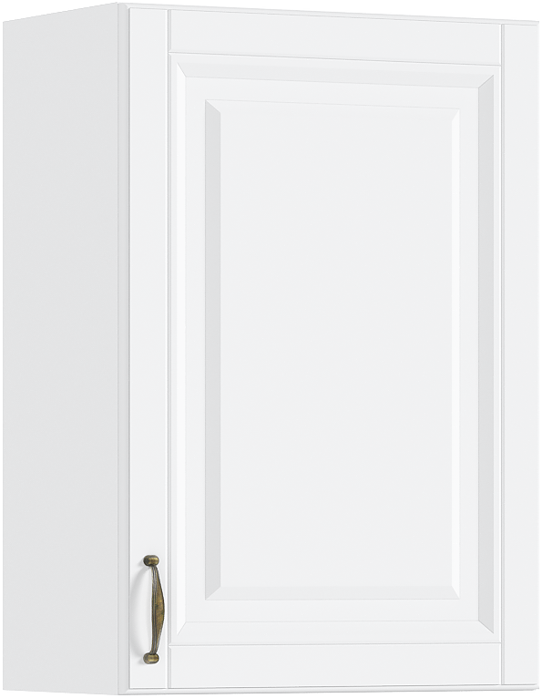 Шкаф кухонный Престиж ШВ500 цвет Браш вайт размер ШхГхВ 500х300х718мм