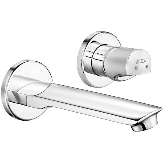 Смеситель для раковины E.c.a. MYRA 102167603HEX-YY, хром