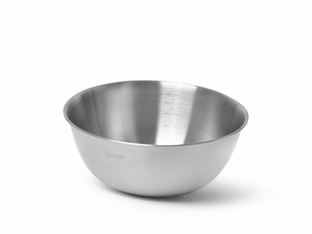 5140 FISSMAN Миска 1,8л; 22x9,8см (нерж. сталь)