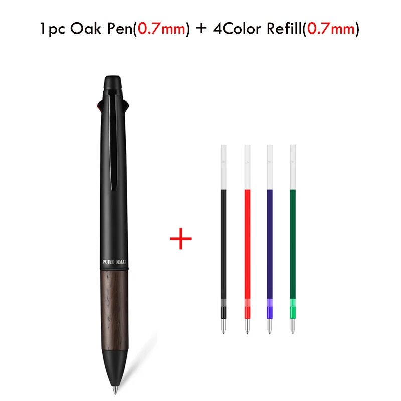 Ручка-карандаш Uni 5 в 1 JETSTREAM Oak Pen 0.7 Refills